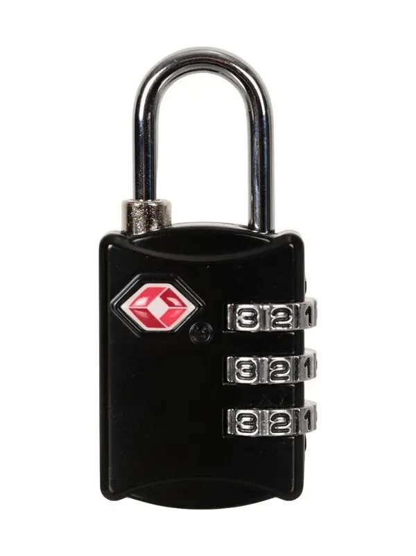 Mountain Warehouse Tsa Combination Padlock - Black