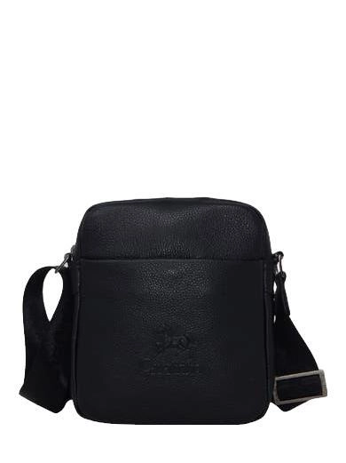 CAVALINHO El Cavaleiro 225 Leather Traveler Crossbody Bag - Black