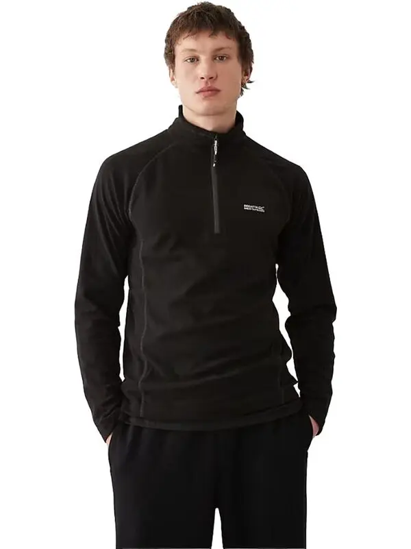 REGATTA Great Outdoors Montes Fleece Top - Black
