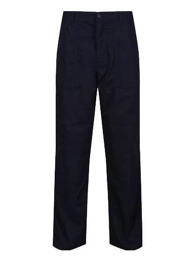 REGATTA Action Trousers With Reinforced Knees And Concealed Zips - Navy Blue