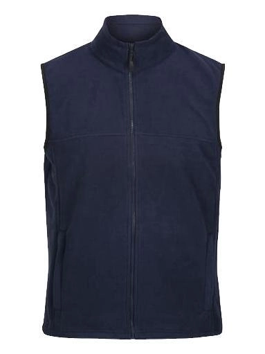 REGATTA Haber Ii Full-zip Fleece Bodywarmer - Dark Navy