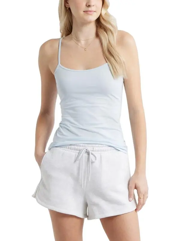 Bp. Core Stretch Cotton Camisole - Blue Bird