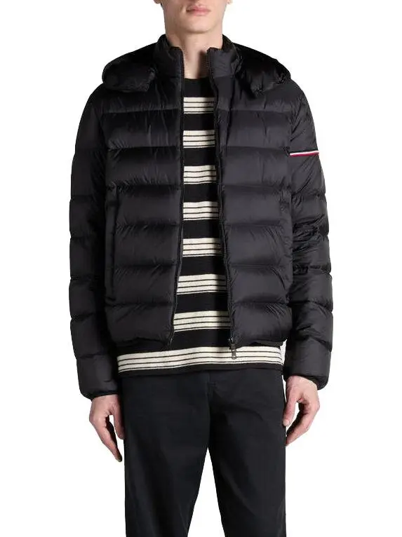 Moncler Ravenlock Hooded Down Puffer Jacket - Black