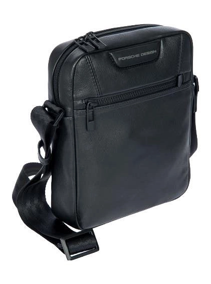 Porsche Design Roadster Leather Evo Shoulder Bag - Black