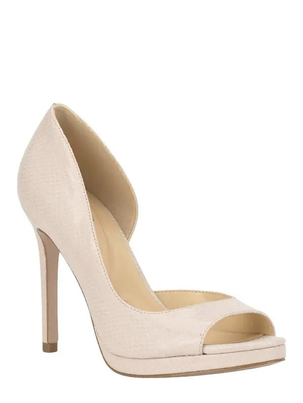 Jessica Simpson Kimli D'orsay Platform Stiletto Pumps - Chalk