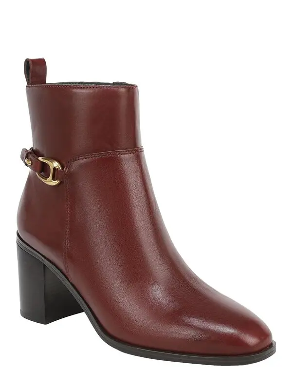 Franco Sarto Valya Leather Bootie - Roux Leather