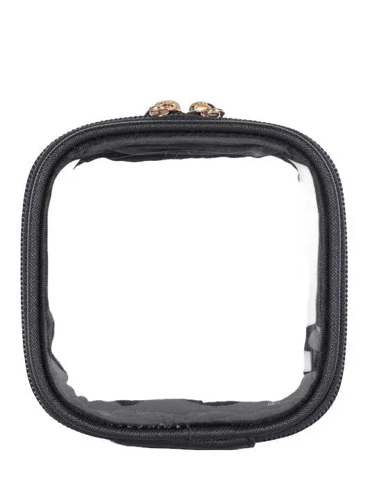 CALPAK Tiny Clear Cosmetics Case - Black
