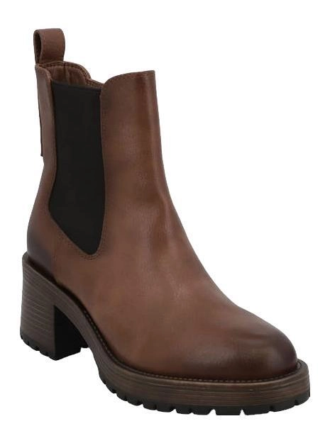 Mia Martelli Platform Chelsea Boot - Brown