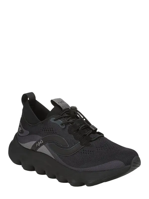 RYKA Podflow Ez 2 Walking Sneaker With Cushioned Support - Black