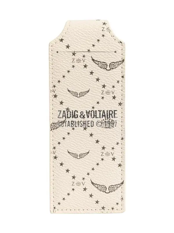 Zadig&Voltaire Graphic Print Luggage Tag - Flash