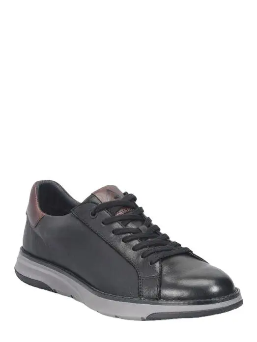 ALIGN Shaw Low Top Leather Sneakers - Black