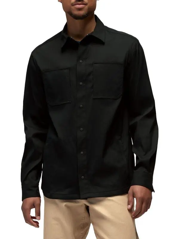 Prana Stretch Zion Long Sleeve Button-up Shirt - Black