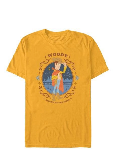 TOY STORY 5 Legend Of The West T Shirt - Gold