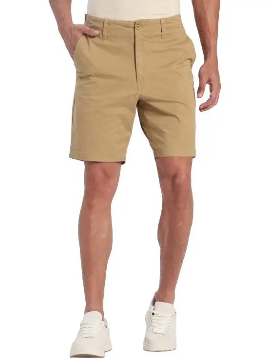 MEMBERS ONLY Stretch Cotton Chino Short - Khaki