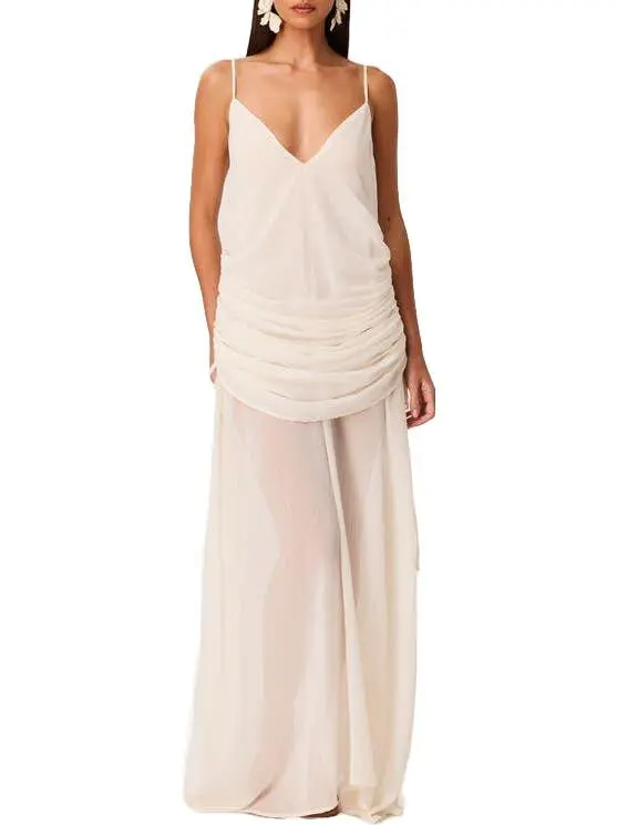 SNDYS. Evelia Maxi Gown - Cream