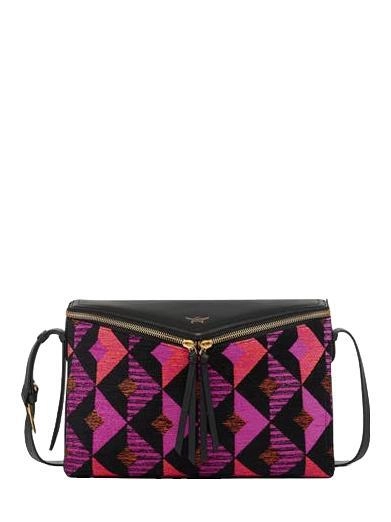 Mcm Medium Diamant Shoulder Bag In Diamond Jacquard - Multi