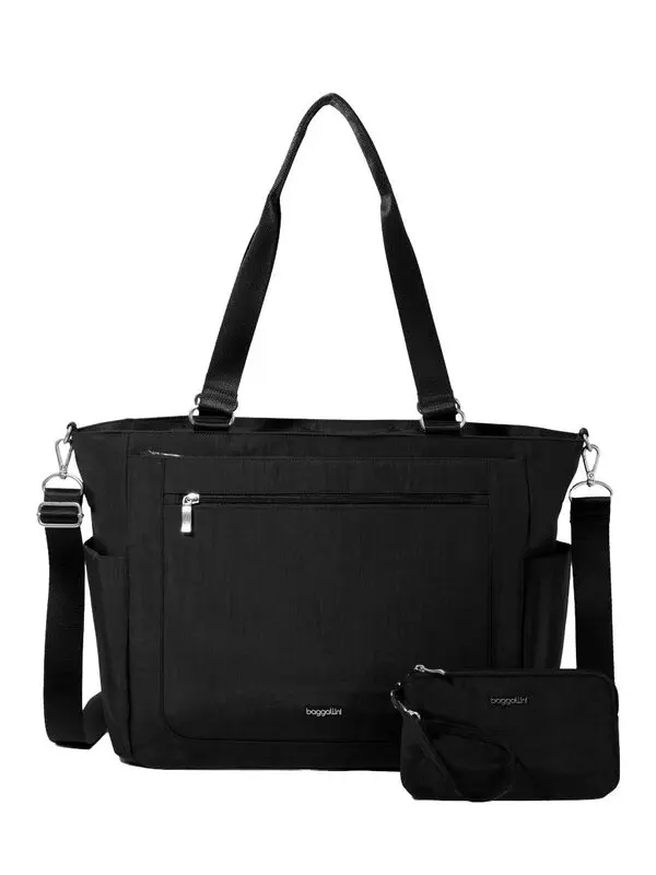 BAGGALLINI Modern All Time Tote Bag - Black
