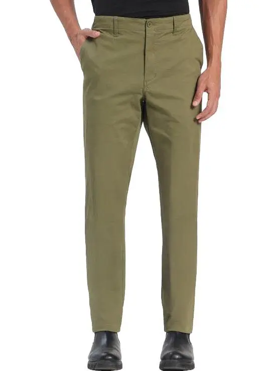 MEMBERS ONLY Stretch Cotton Chino Pants - Olive