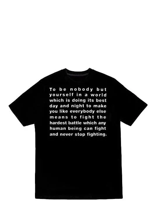 VERYRARE Be Yourself Tee - Black
