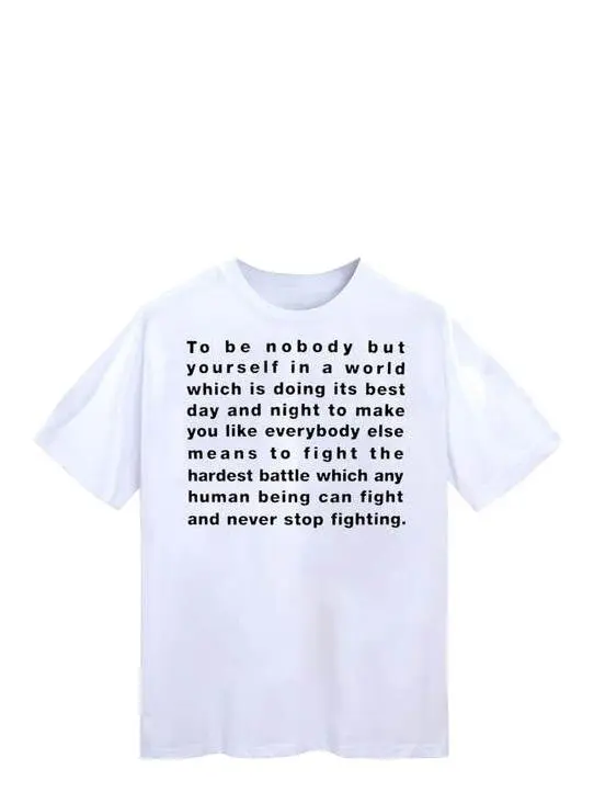 VERYRARE Be Yourself Tee - White
