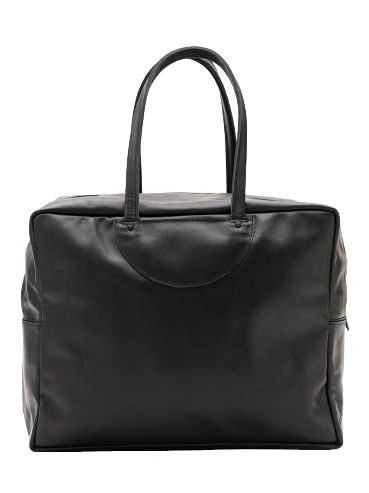 RAVEN + LILY Bonnell Leather Travel Bag - Black