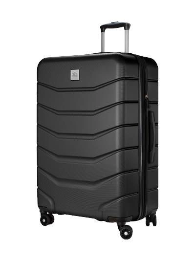 SKYWAY Silverton Hardside Expandable Medium Checked Luggage - Black