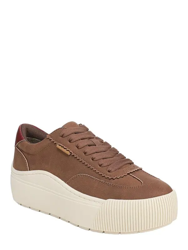 Dr. Scholl'S Time Off Platform Sneaker - Brown