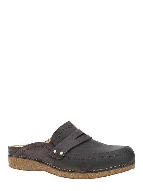 Dansko Maggy Penny Loafer Platform Clog - Chocolate
