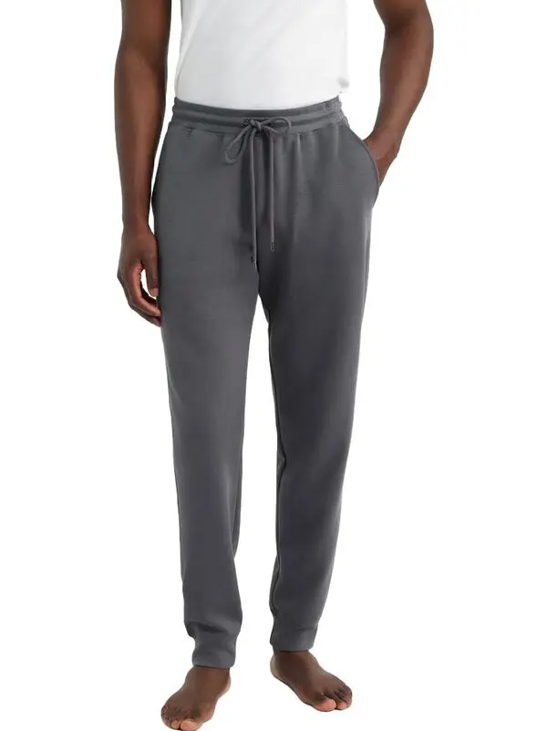 Daniel Buchler Performance Knit Joggers - Charcoal