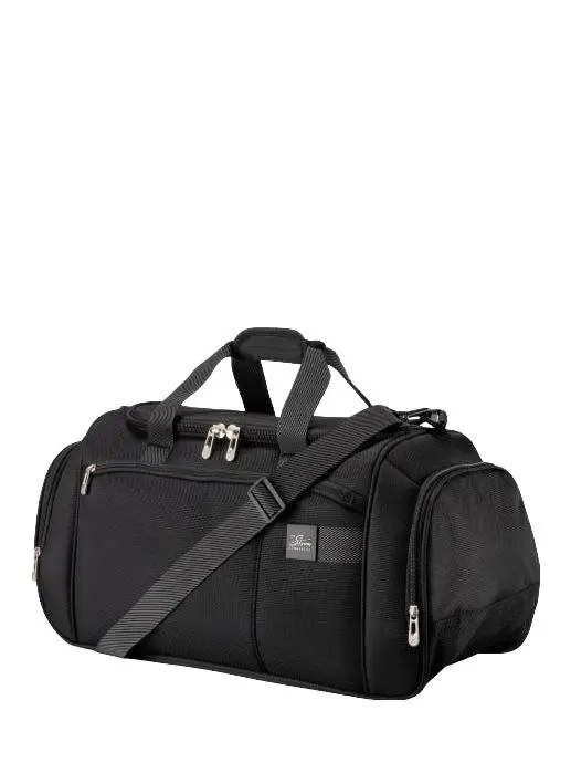 SKYWAY Sigma 7.0 Softside Carry-on Weekender Duffel Bag - Black