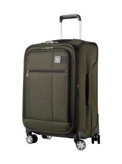 SKYWAY Sigma 7.0 Softside Expandable Carry-on Spinner Luggage - Pine