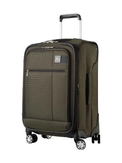 SKYWAY Sigma 7.0 Softside Expandable Carry-on Spinner Luggage - Pine