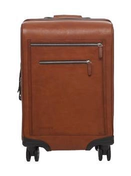 KORCHMAR Hudson Leather Wheeled Carry-on - Pebbled Tan