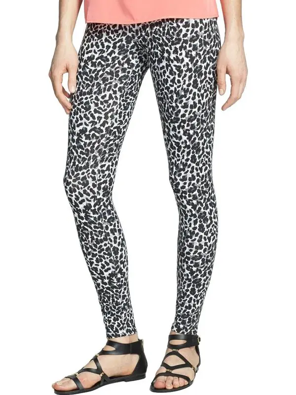 Nordstrom Go To' Print Leggings - Grey Cheetah
