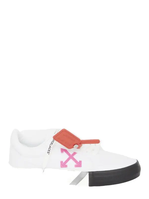 Off-White Vulcanized Low-top Sneakers - Gray