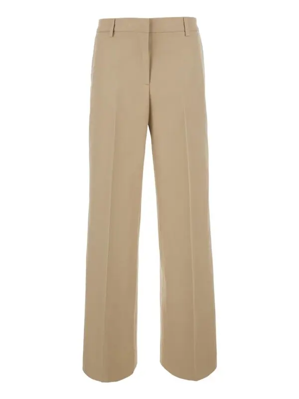 PT TORINO Tailored Trousers - Beige