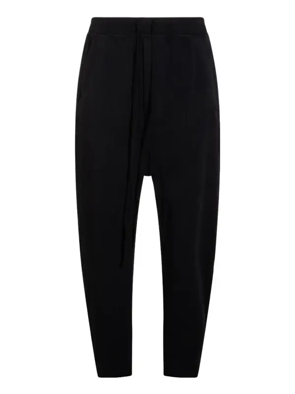 THOM KROM Wide-leg Casual Trousers - Black