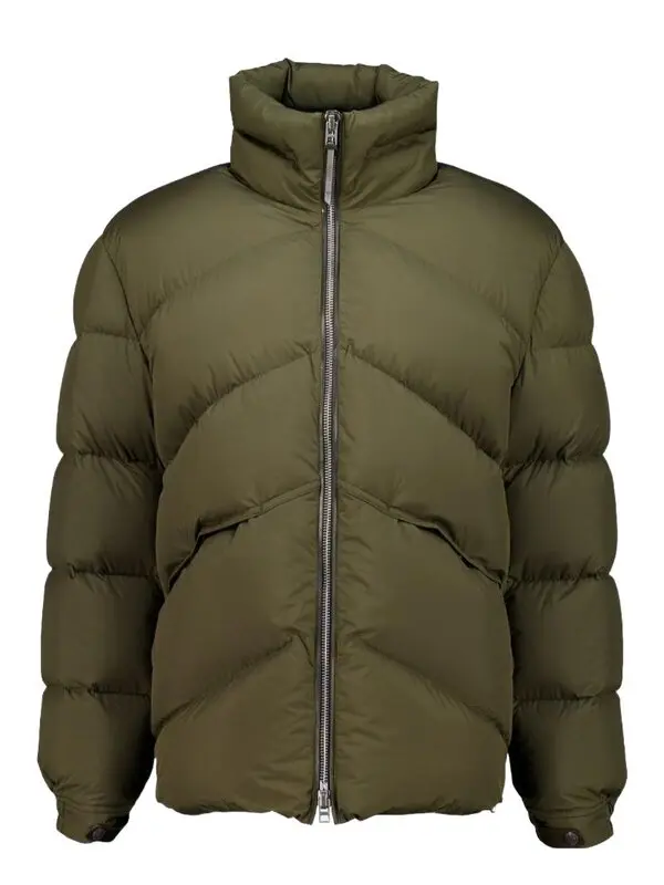 TOM FORD Chevron-quilted Padded Jacket - Green