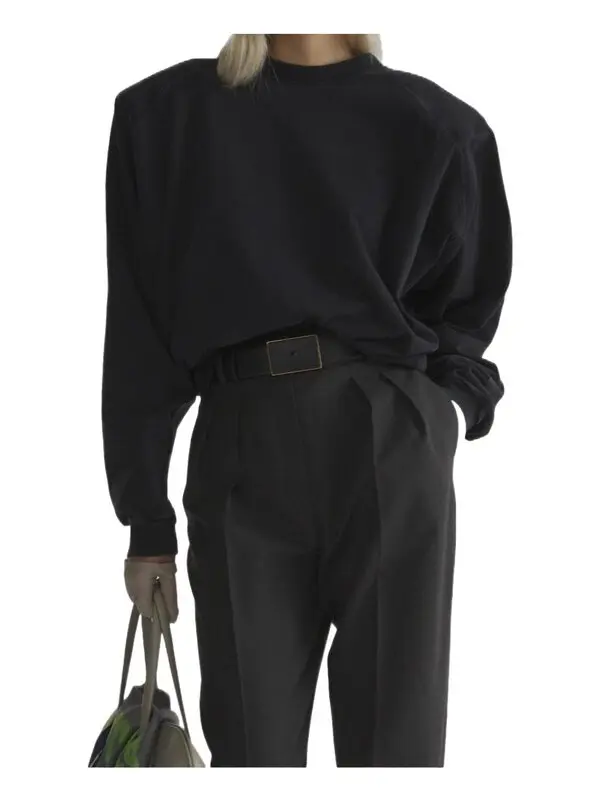 MUGLER Bat Long Sleeve T-shirt - Black