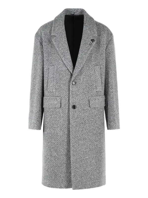 LARDINI Blend Coat - Grey