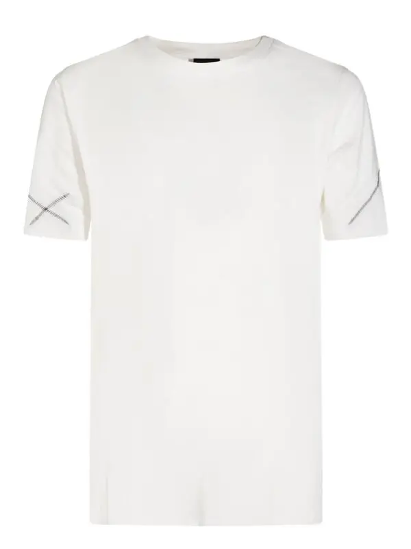 THOM KROM Contrast Stitch T-shirt - Off White