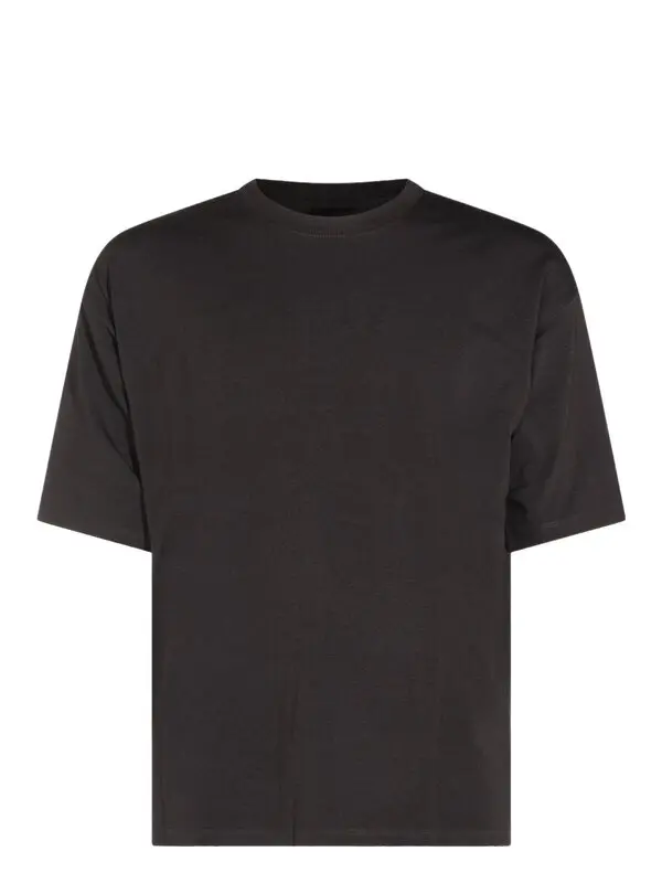 THOM KROM Oversized Crew Neck T-shirt - Cool Brown