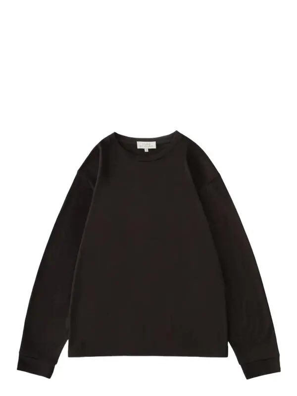 Studio Nicholson Long-sleeved Jersey T-shirt - Brown