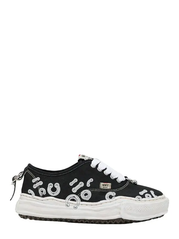 Mihara Yasuhiro Baker Og Sole Low Top Sneakers - Black