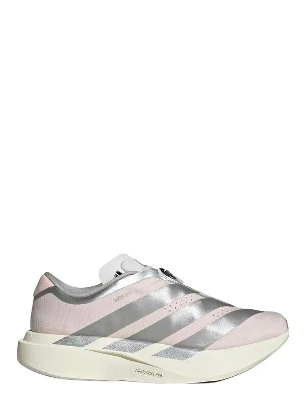 Adidas Adizero Evo Sl Zip Sneakers - Blush Pink/silver/cream