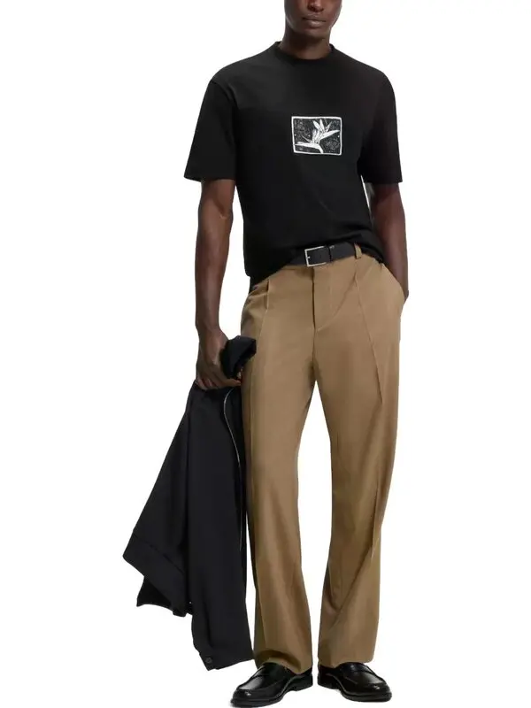 Hugo Graphic-print T-shirt - Black