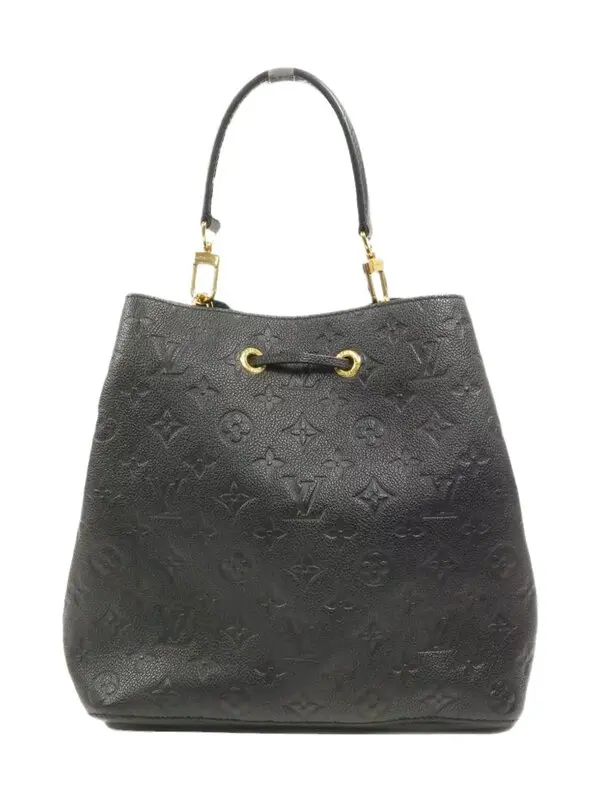 LOUIS VUITTON Néonoé Monogram Empreinte Bucket Bag - Black
