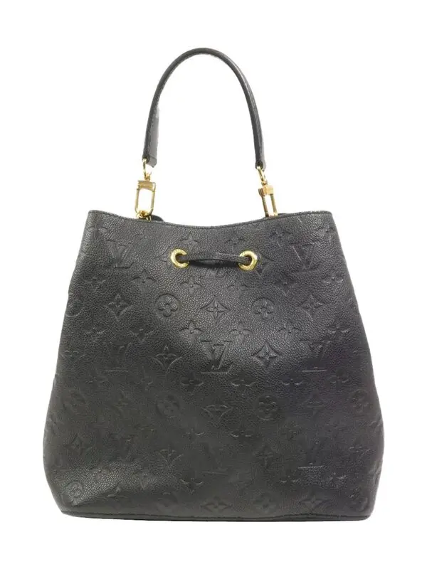 LOUIS VUITTON Néonoé Monogram Empreinte Bucket Bag - Black