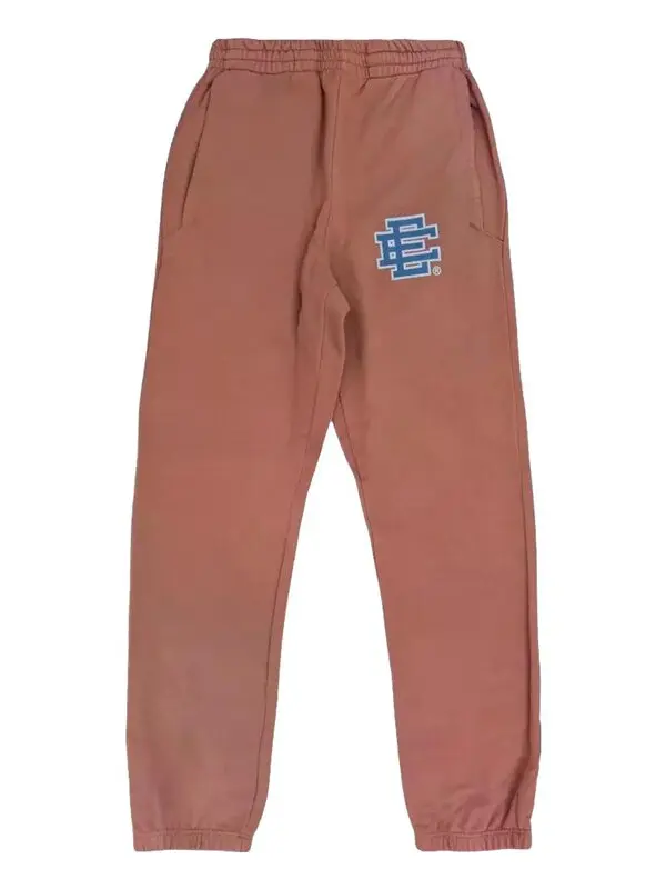 ERIC EMANUEL Logo-print Track Pants - Brown