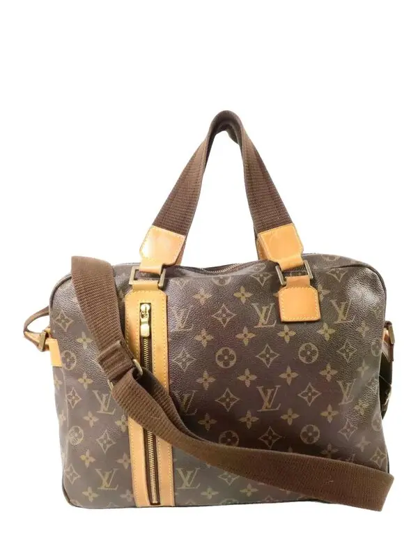 LOUIS VUITTON Monogram Canvas Bosphore Laptop Bag - Brown
